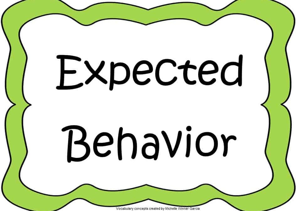 expected behavior - thedabblingspeechie