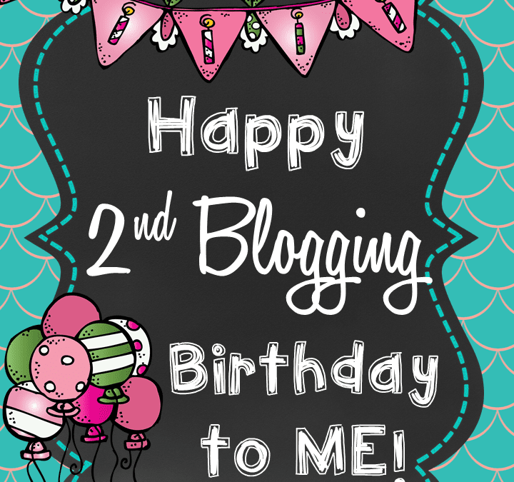 2nd blog birthday - thedabblingspeechie