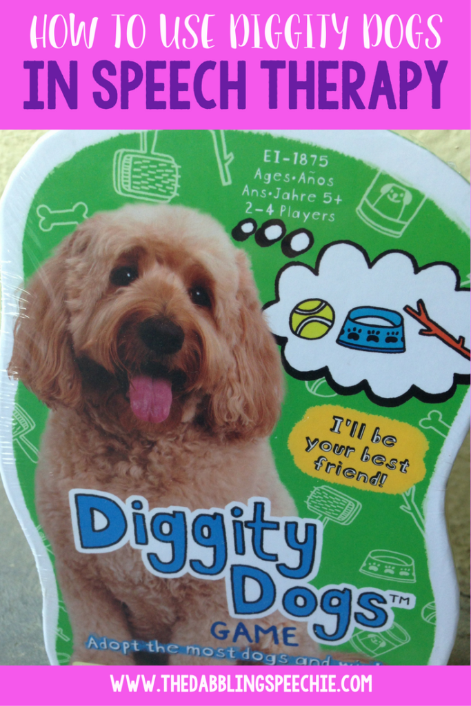 How To Use Diggity Dogs In Speech Therapy - thedabblingspeechie