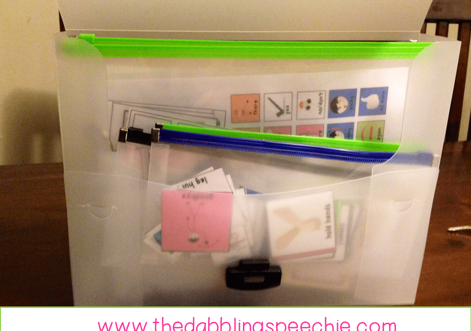 AAC communication file - thedabblingspeechie