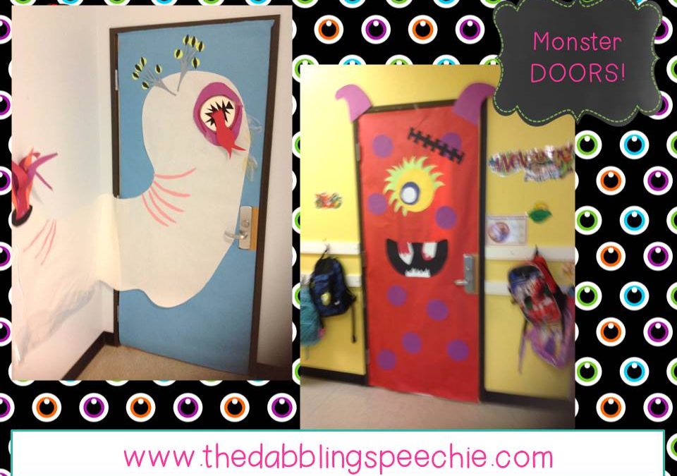 monster doors 1 - thedabblingspeechie