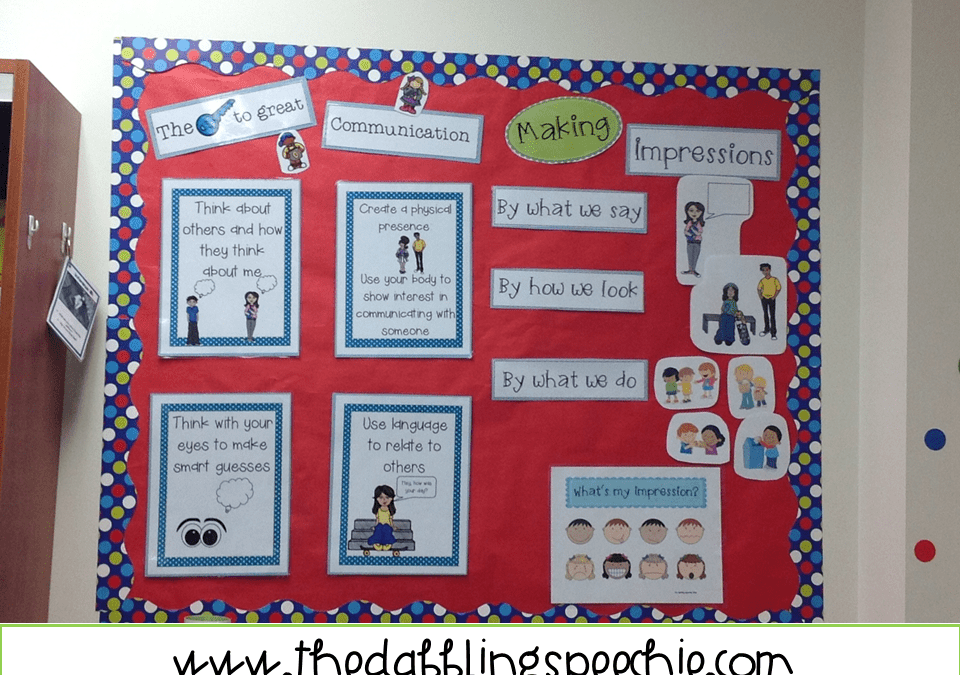 social skill bulletin - thedabblingspeechie