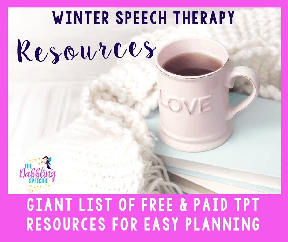 Winter Speech Therapy Activities For Easy Planning Thedabblingspeechie Winter Speech Therapy Activities For Easy Planning Thedabblingspeechie