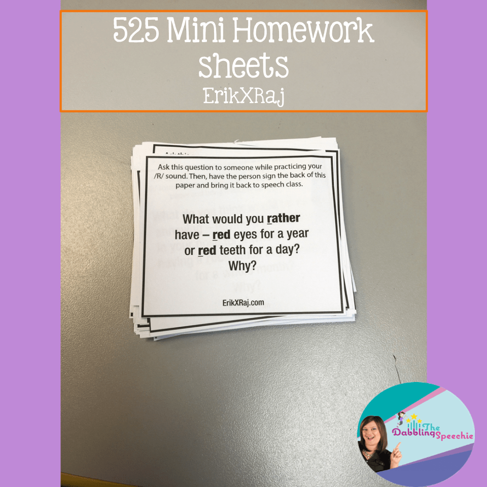 erik mini homework r - thedabblingspeechie