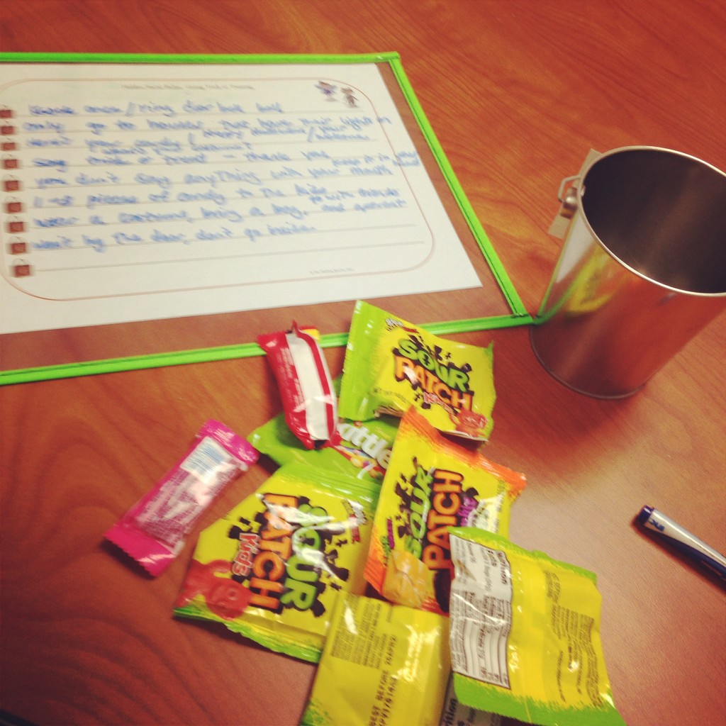 halloween expected vs. unexpected - thedabblingspeechie