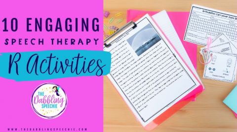 10 Engaging Speech Therapy R Activities For High Trials ...