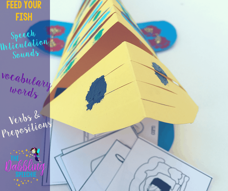 How to use the Pout Pout Fish Goes To School In Speech Therapy ...