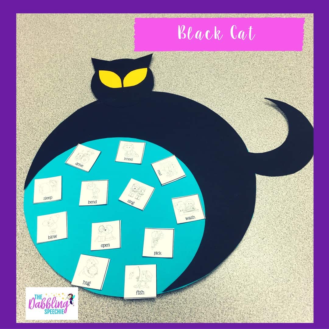 Halloween crafts for speech therapy - thedabblingspeechie