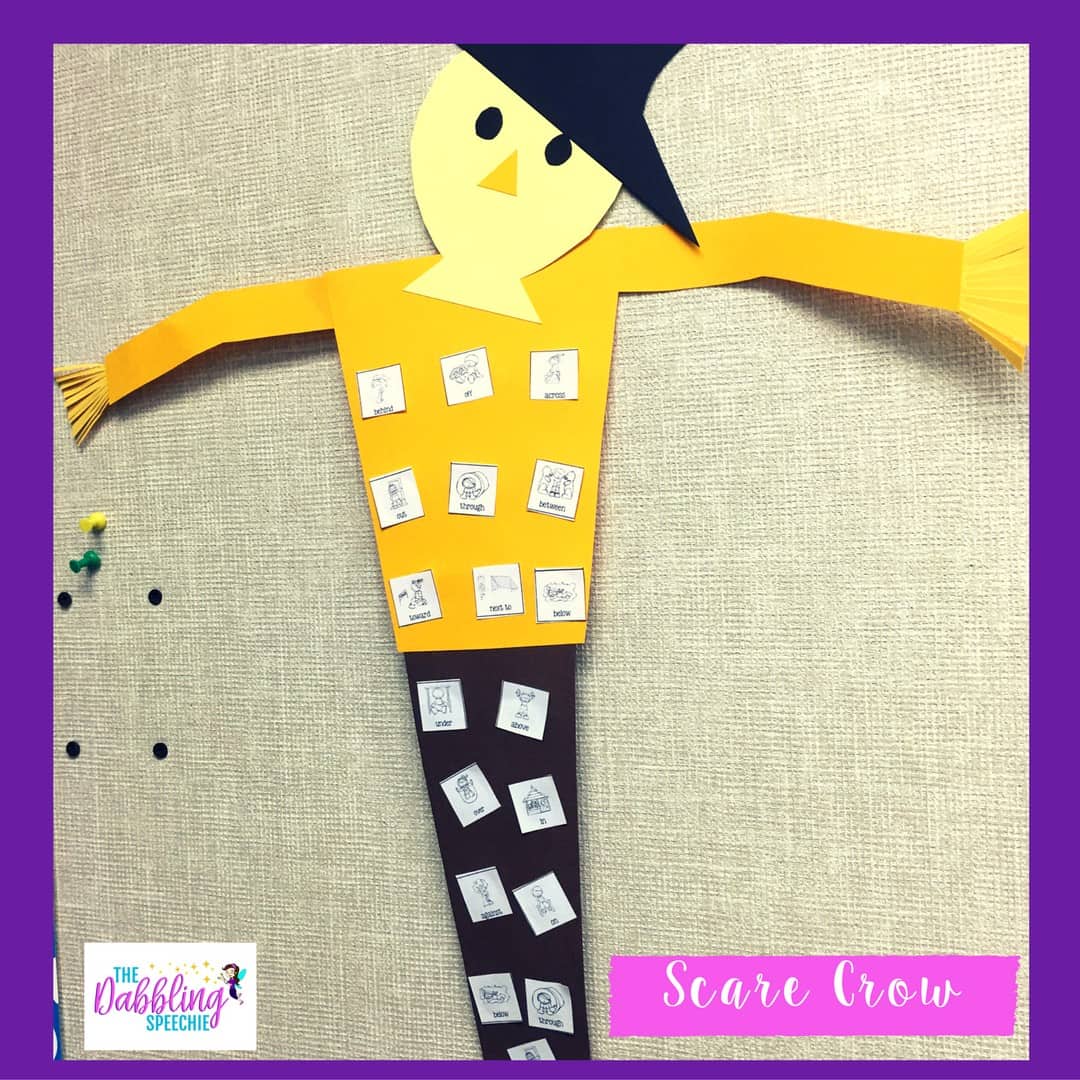 Halloween crafts for speech therapy - thedabblingspeechie