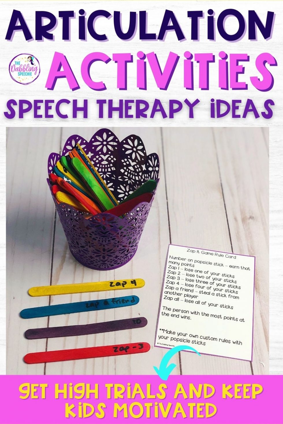 10+ Low Prep Articulation Activities Speech Therapy Ideas Kids Will ...