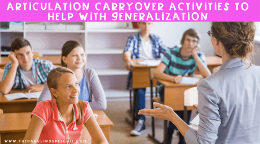 Articulation Reading Passages & Activities To Help With Generalization ...