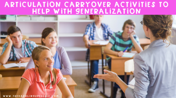 Articulation Reading Passages & Activities To Help With Generalization ...