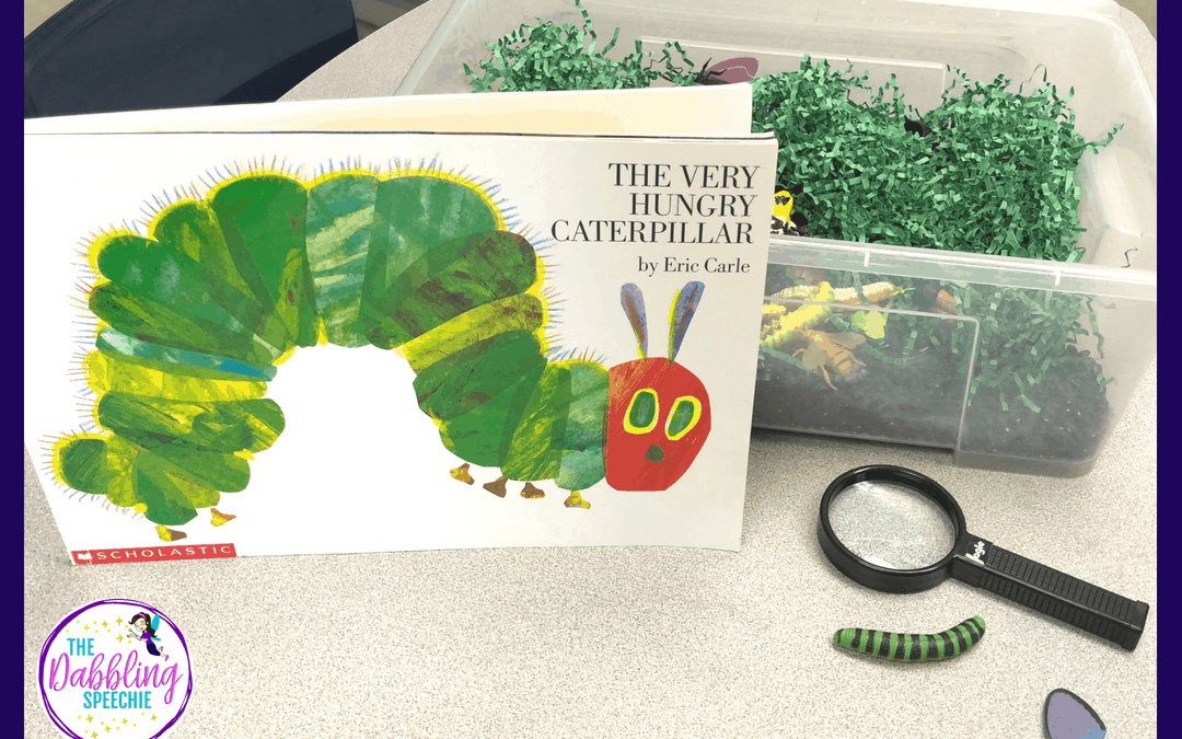 The Very Hungry Caterpillar in Speech Therapy - thedabblingspeechie