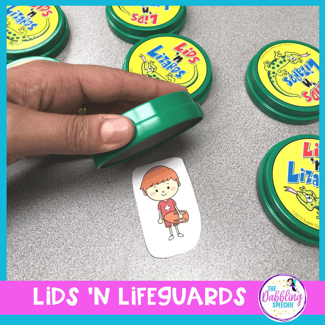lids 'n lizards game is a language based game for SLPs. Learn tips for ...