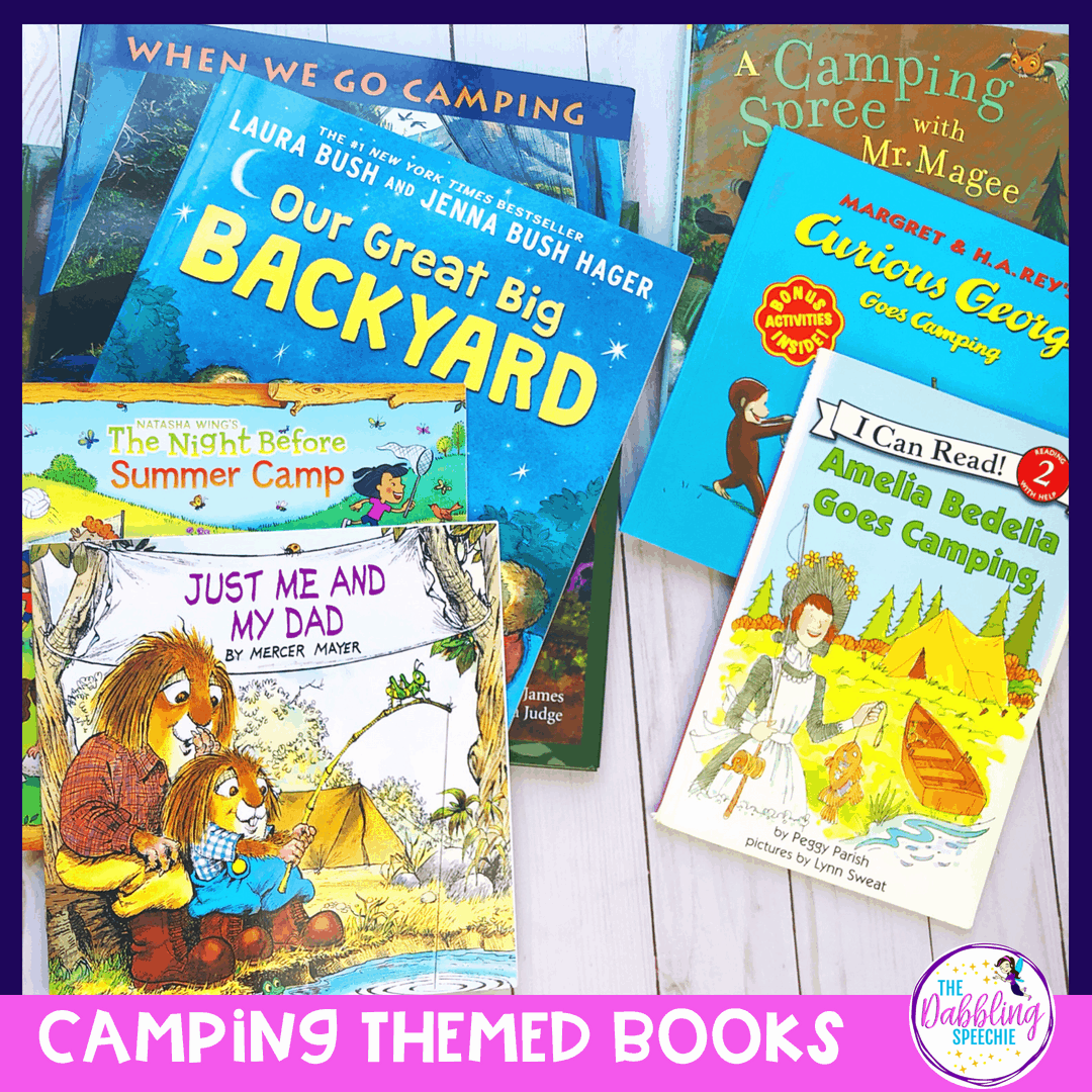 camping speech therapy activities to help SLPs plan lessons ...