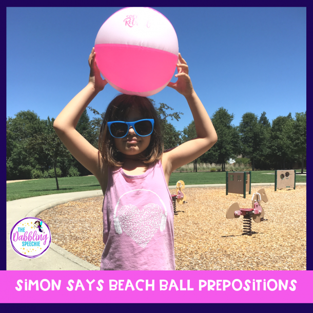 Speech Therapy Ideas With Beach Balls! - thedabblingspeechie