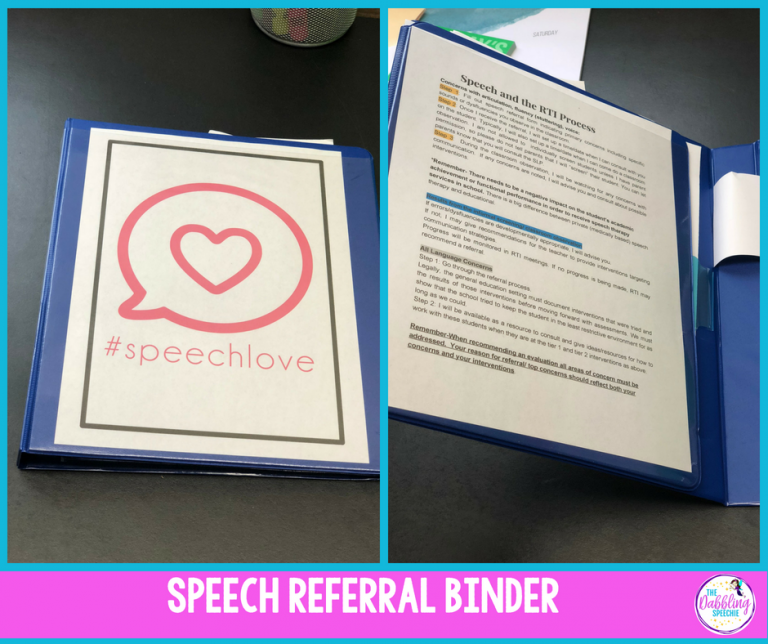 Why I Have A Speech Referral Process - thedabblingspeechie