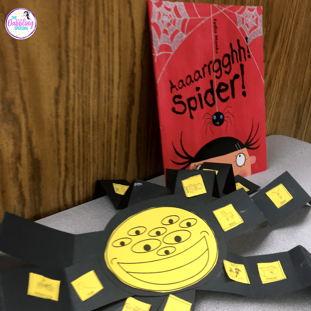 spider activities for speech using engaging spider story books for kids ...