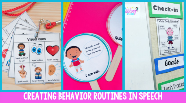 Behavior Management in Speech Therapy - thedabblingspeechie