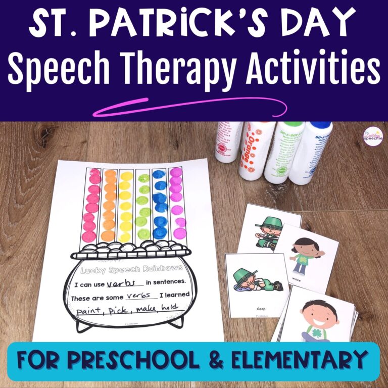 20+ St. Patrick’s Day Speech Therapy Activities for Mixed Groups ...