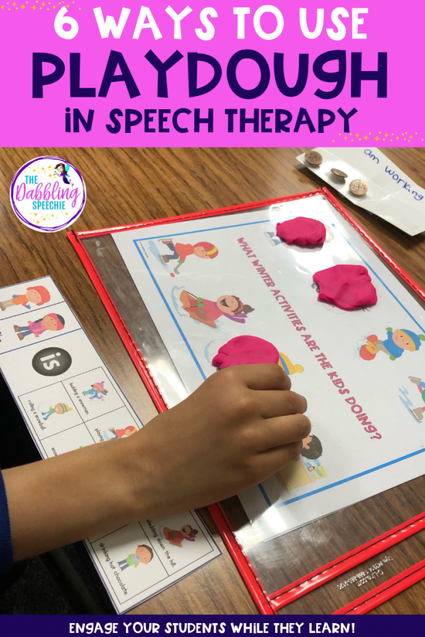 6 Ways to Use Playdough in Speech Therapy - thedabblingspeechie