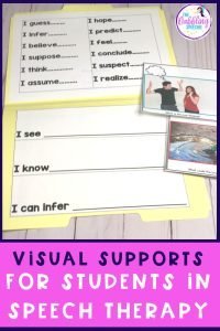 5 Visual Supports Your Speech Students Need - thedabblingspeechie