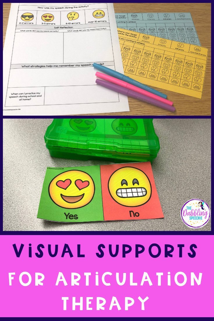 5 Visual Supports Your Speech Students Need - thedabblingspeechie