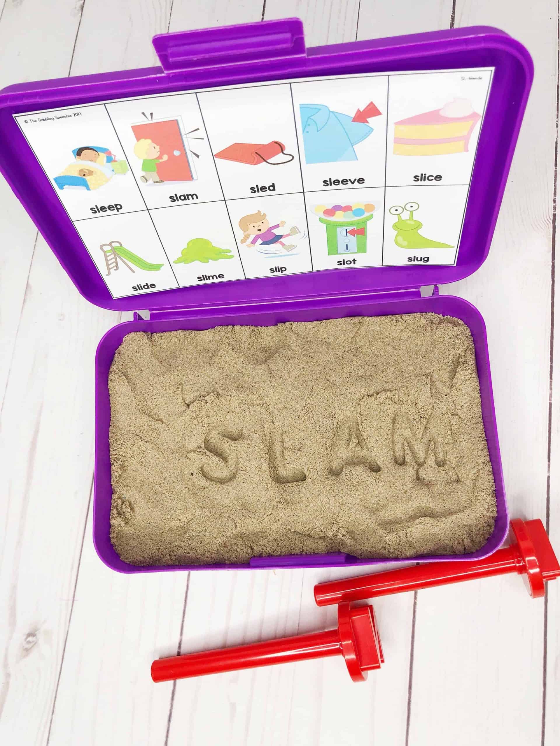 Using Letter Stamps in Speech Therapy - thedabblingspeechie