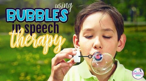 Fantastic Bubbles Speech Therapy Ideas for Preschool and Elementary ...