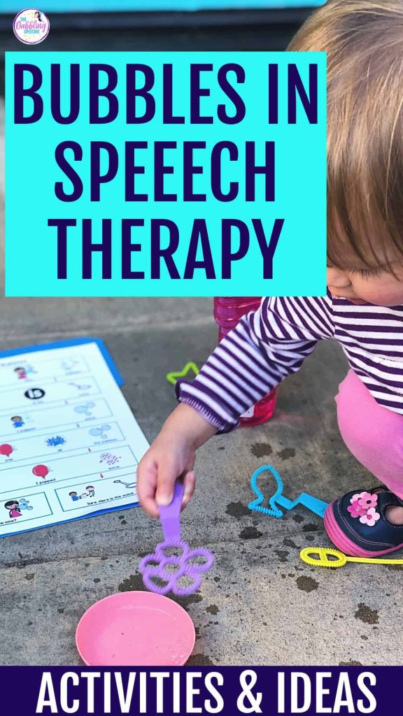 Fantastic Bubbles Speech Therapy Ideas for Preschool and Elementary ...