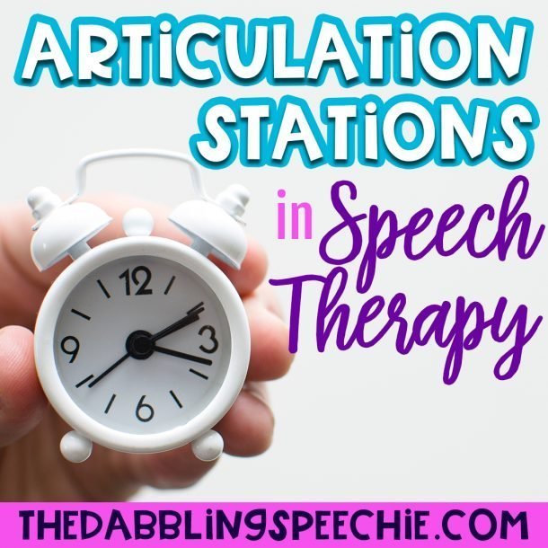 Articulation Stations - Therapy Ideas to Keep Students Motivated ...