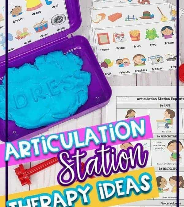 articulation station activities for mixed groups in speech therapy ...