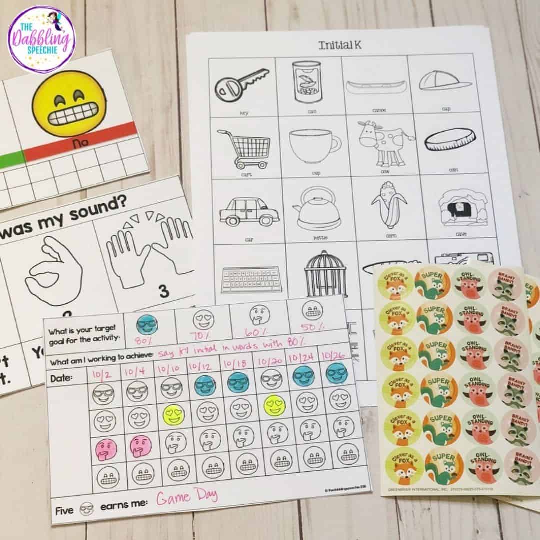 Setting Up Articulation Speech Folders For Students - thedabblingspeechie