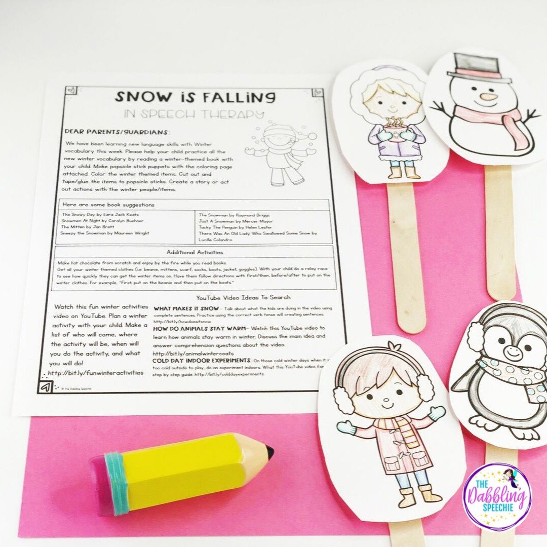 Using Popsicle Sticks in Speech Therapy - thedabblingspeechie