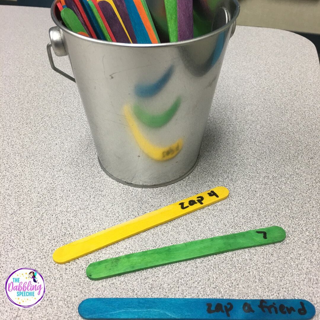 Using Popsicle Sticks in Speech Therapy - thedabblingspeechie