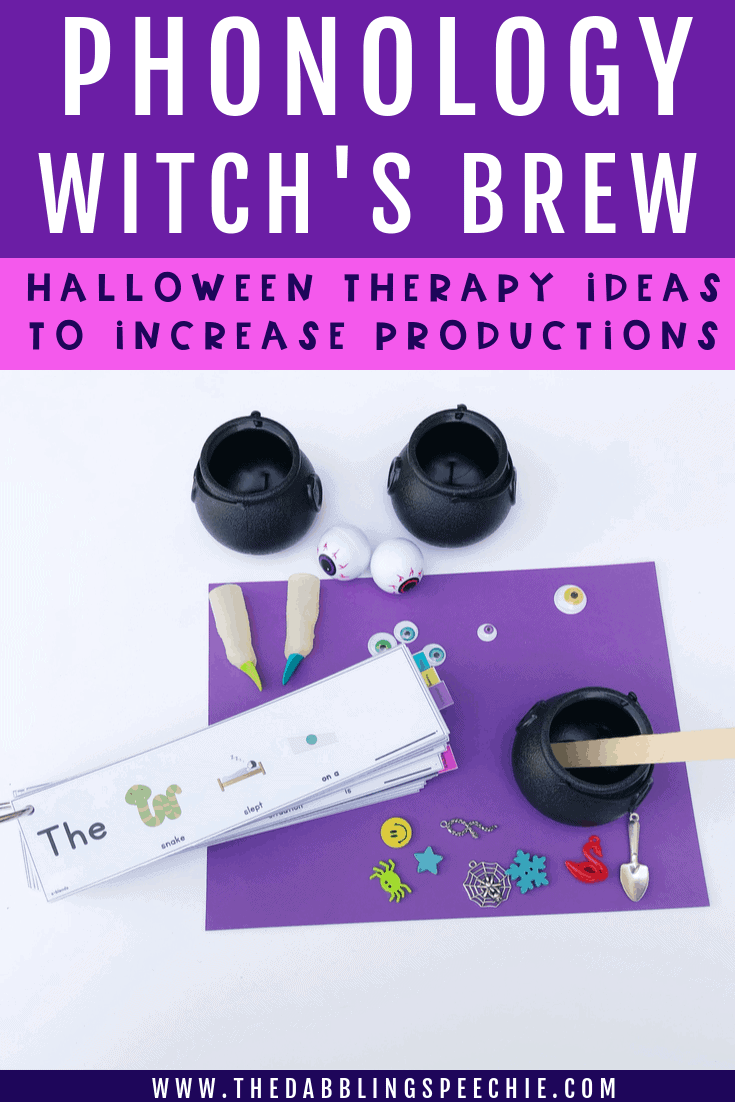 Halloween Phonology with a Witch's Brew! - thedabblingspeechie