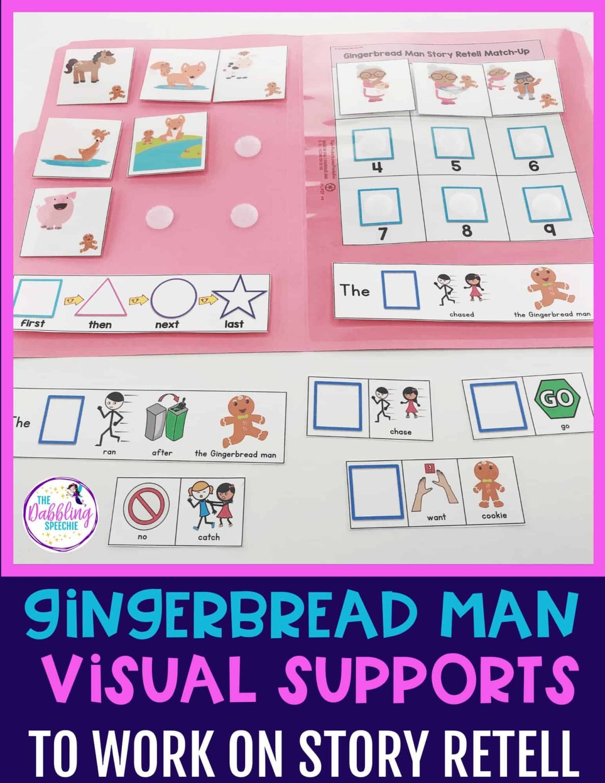 The Ultimate Gingerbread Man Speech Therapy Activities