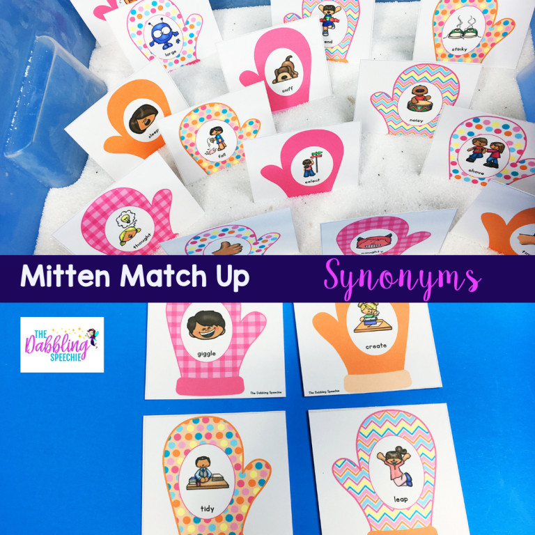Activities for The Mitten for Speech Therapy - thedabblingspeechie