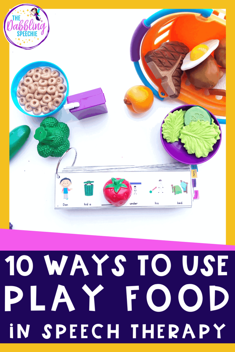 10 Ways to Use Play Food in Speech Therapy - thedabblingspeechie