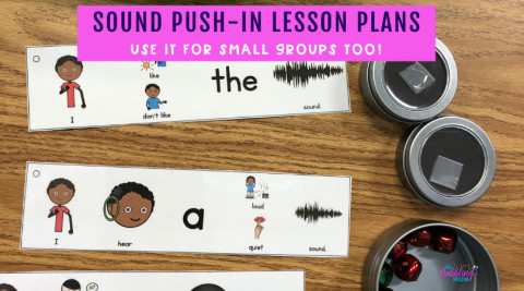 Sound Activities for Kids to Use in Push-In Therapy - thedabblingspeechie