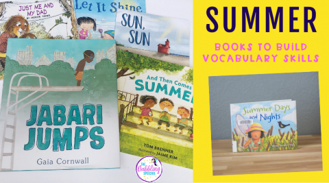 10+ Fantastic Summer Books for Speech Therapy That Build Vocabulary ...