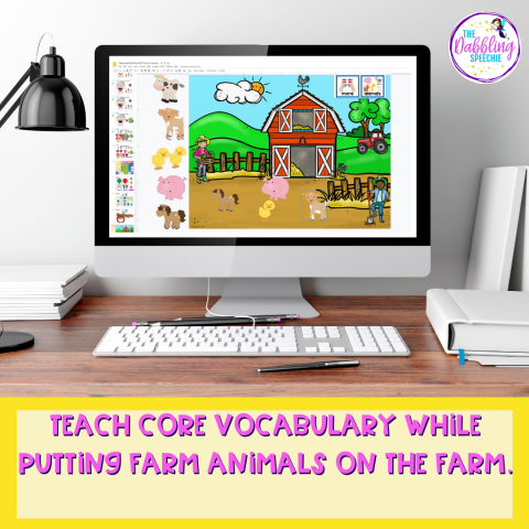 Digital Farm Activities for Your Speech Students - thedabblingspeechie