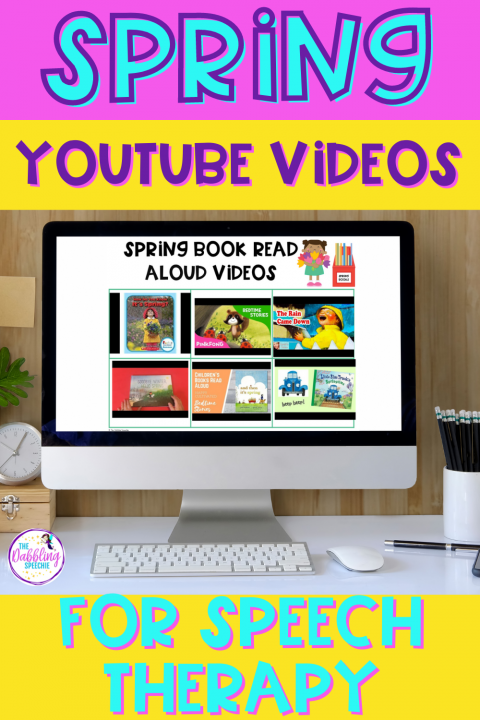 The BEST Spring YouTube Videos for Speech - thedabblingspeechie
