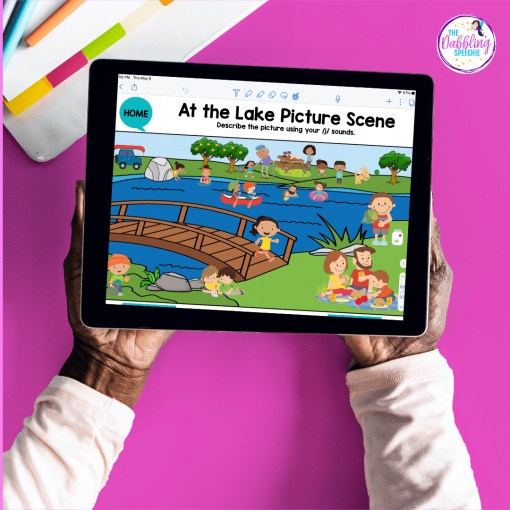 Simple Picture Scenes Speech Therapy Activities That Work for Mixed ...