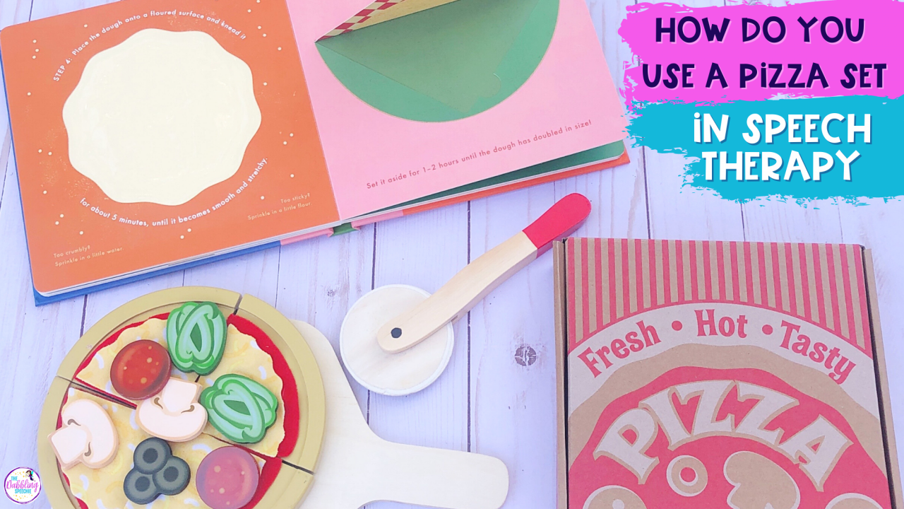 This blog post gives you 10 therapy ideas for using a pizza toy set in ...