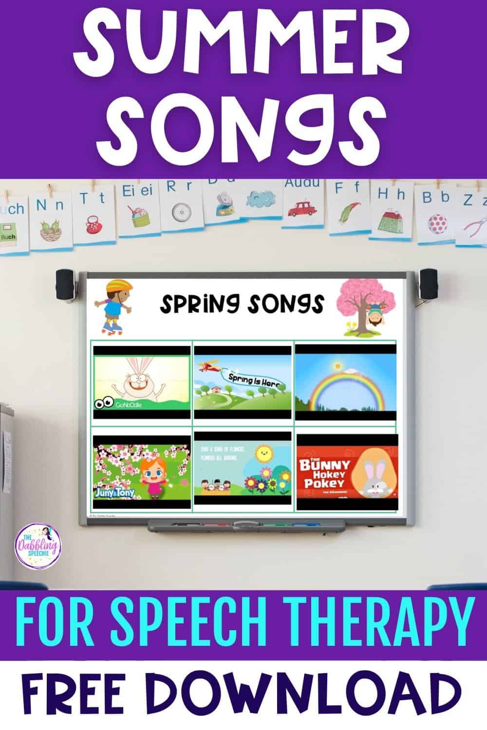 The BEST Summer YouTube Videos for Speech Therapy - thedabblingspeechie