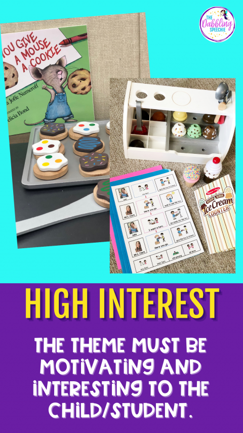 4 Tips To Pick A Theme For Your Caseload - thedabblingspeechie