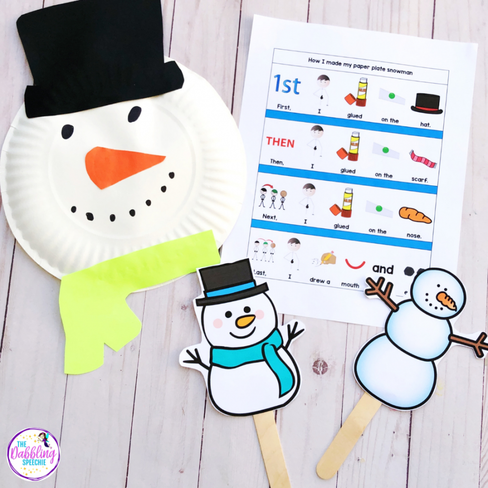 9 Easy Winter Speech and Language Activities With Crafts ...