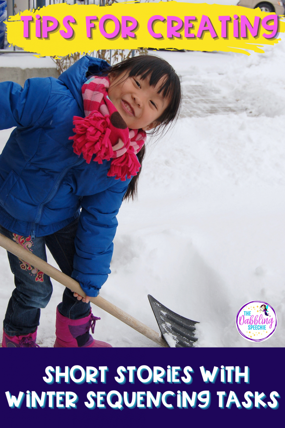 Winter Sequencing Short Stories for Speech Therapy! - thedabblingspeechie