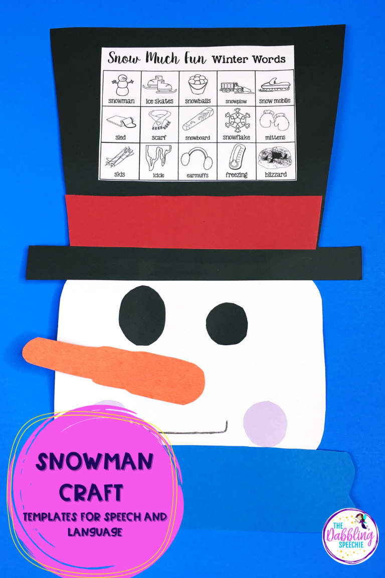 9 Easy Winter Speech and Language Activities With Crafts ...